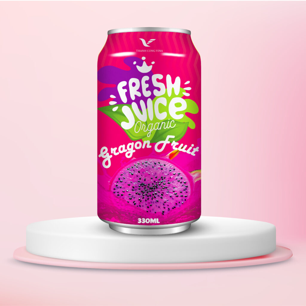 330ml TCVN Dragon Fruit Juice Drink - Thành Công Vina