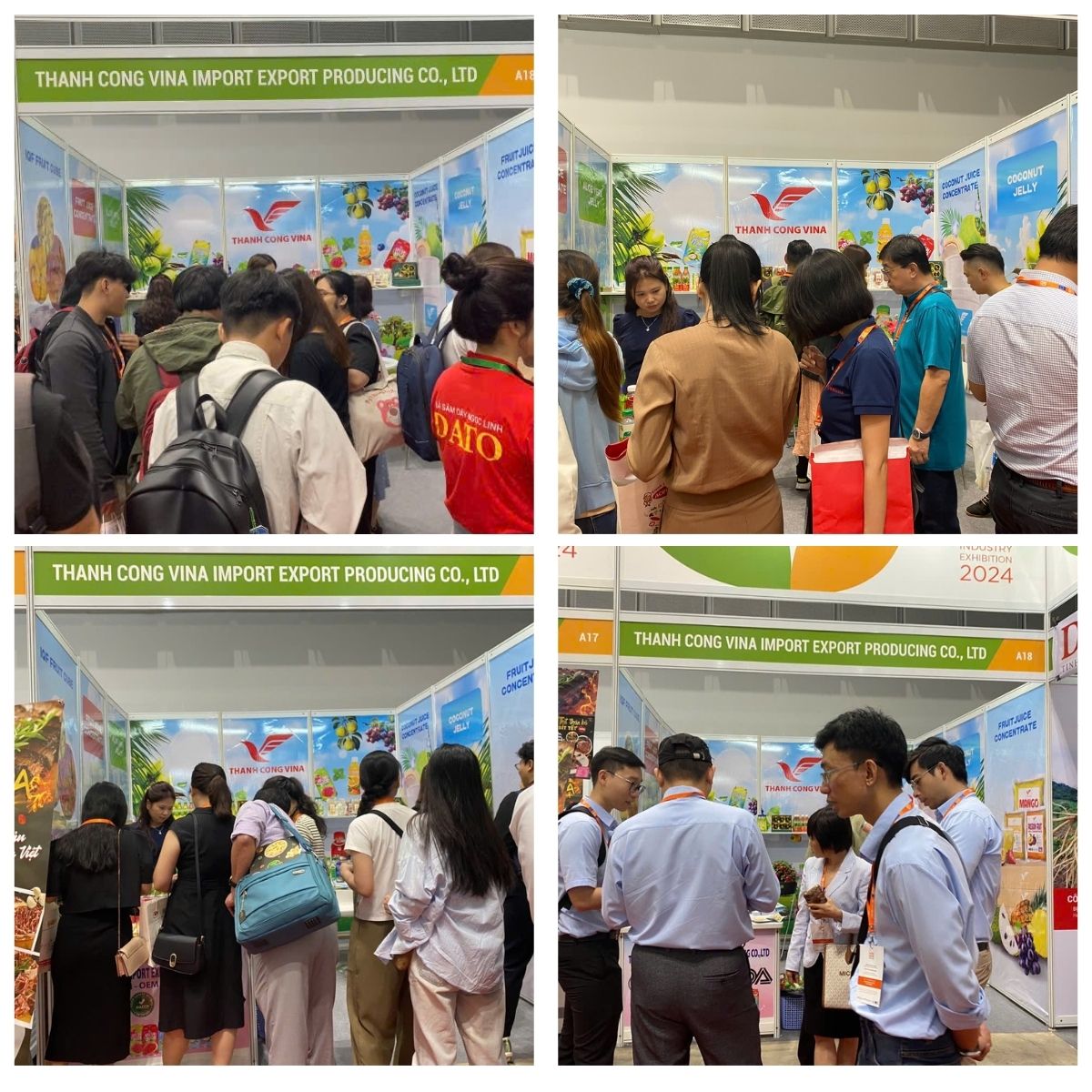 Thành Công Vina tham gia hội chợ tại Vietnam Foodexpo 2024 - Thành Công Vina
